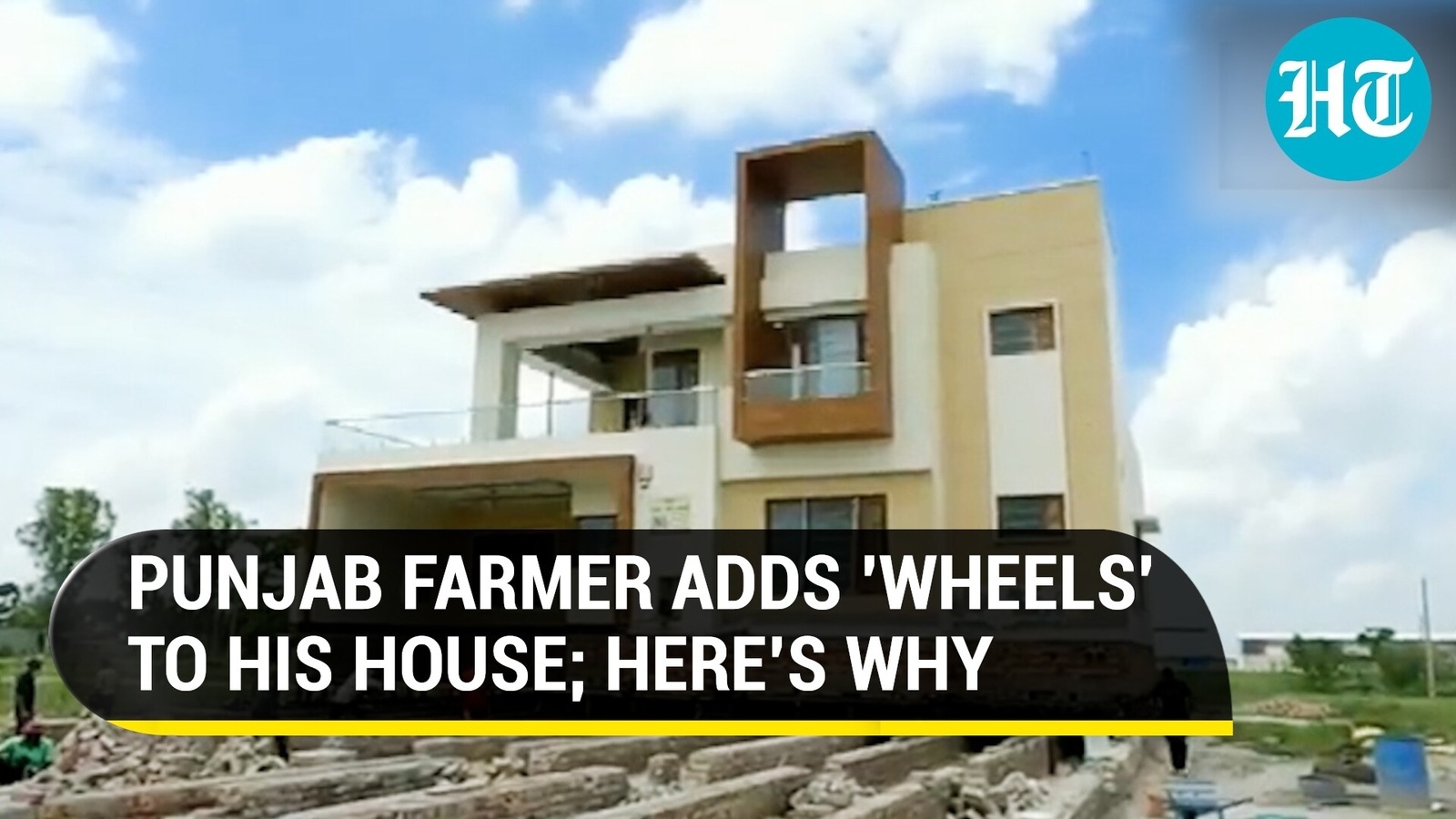 Punjab farmer 'wheels' away his house to make way for expressway ...