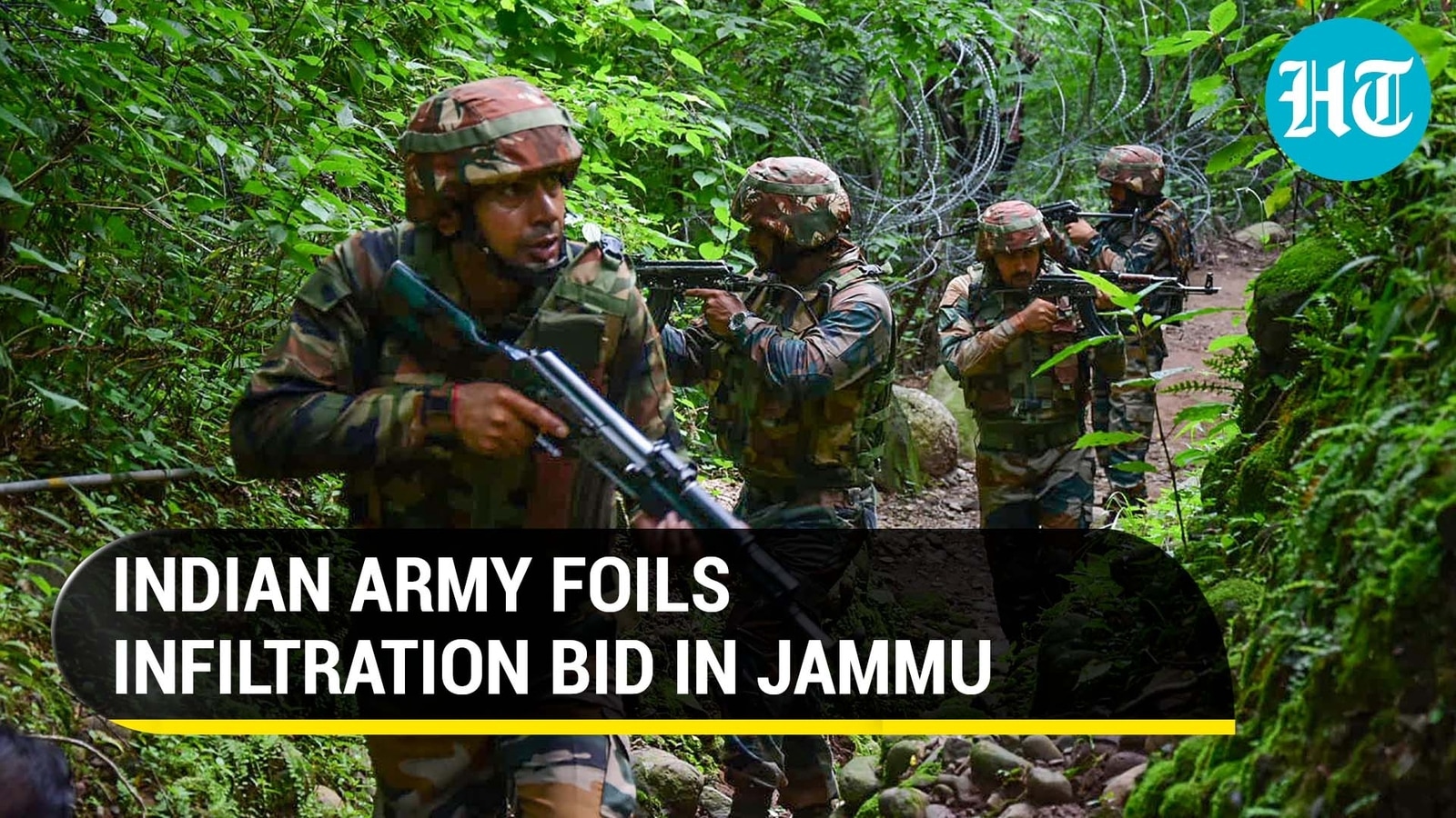 J&K: Army foils infiltration bid along LoC; Two suspected terrorists ...
