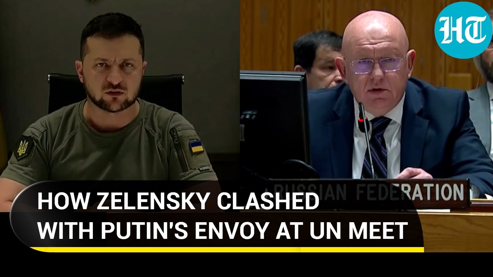 Zelensky vs Russian envoy war of words at key UNSC meet on Ukraine ...