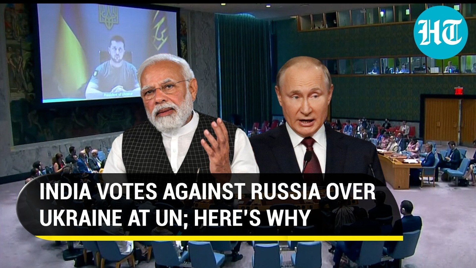 MEA clarifies after India votes against Russia on Ukraine issue at UN ...