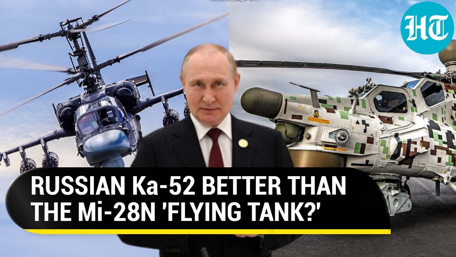 Putin's famed Ka-52 'Alligator' the benchmark for Mi-28N 'Flying Tank ...