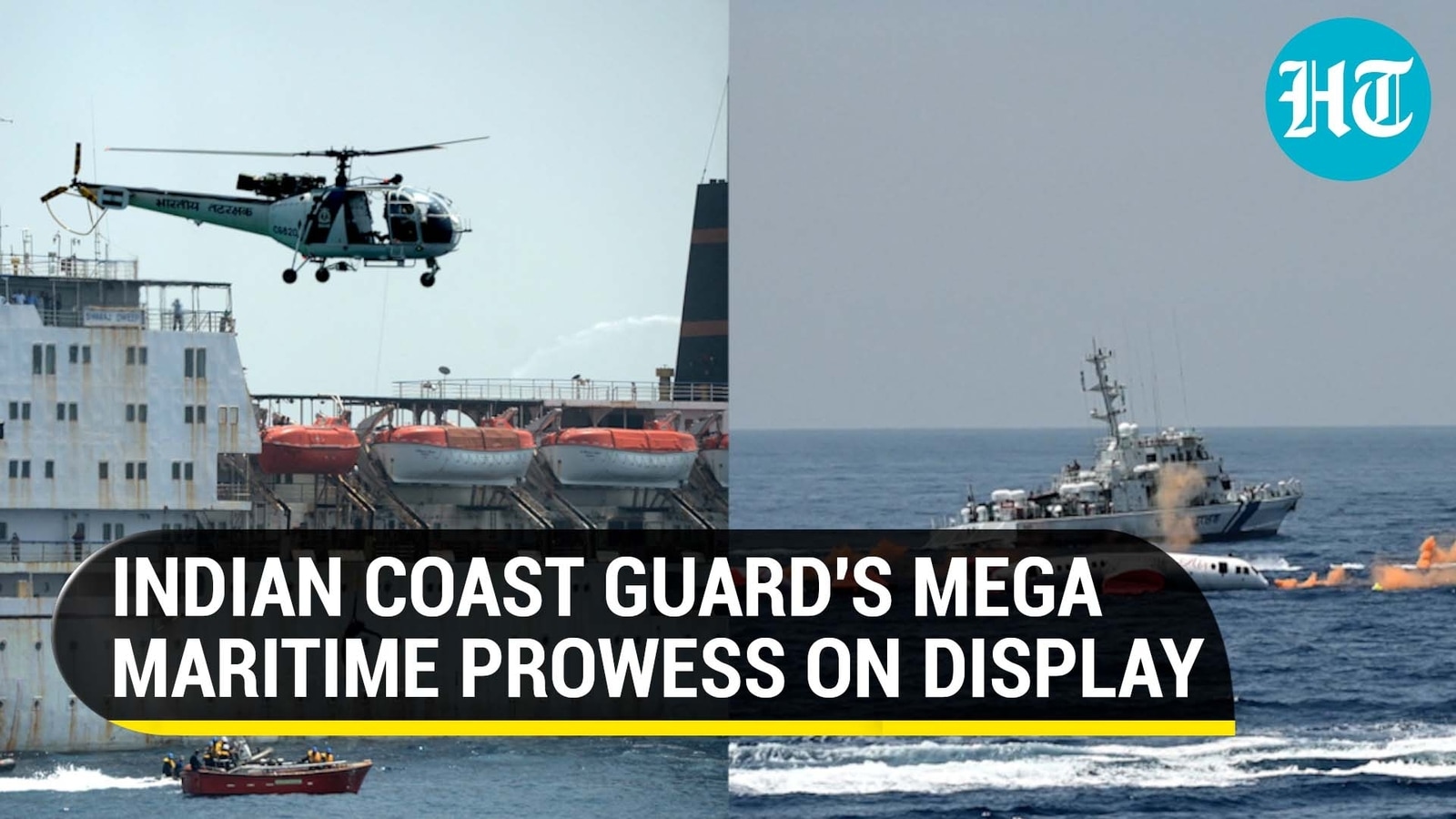 Indian Coast Guard displays maritime preparedness at SAREX sea drills ...