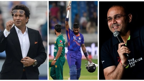 Sachin Tendulkar, Virender Sehwag in awe of 'fantastic' Hardik Pandya after he seals India's ...