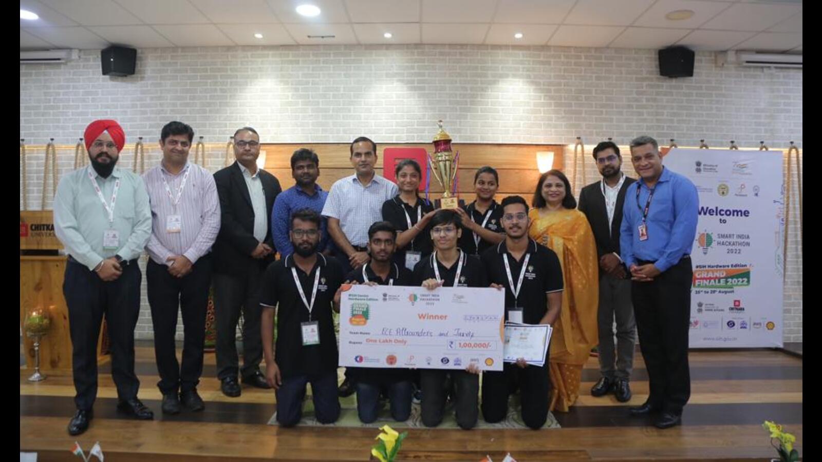 5 day Smart India Hackathon Concludes At Chitkara University 5 day Smart India Hackathon Concludes At Chitkara University