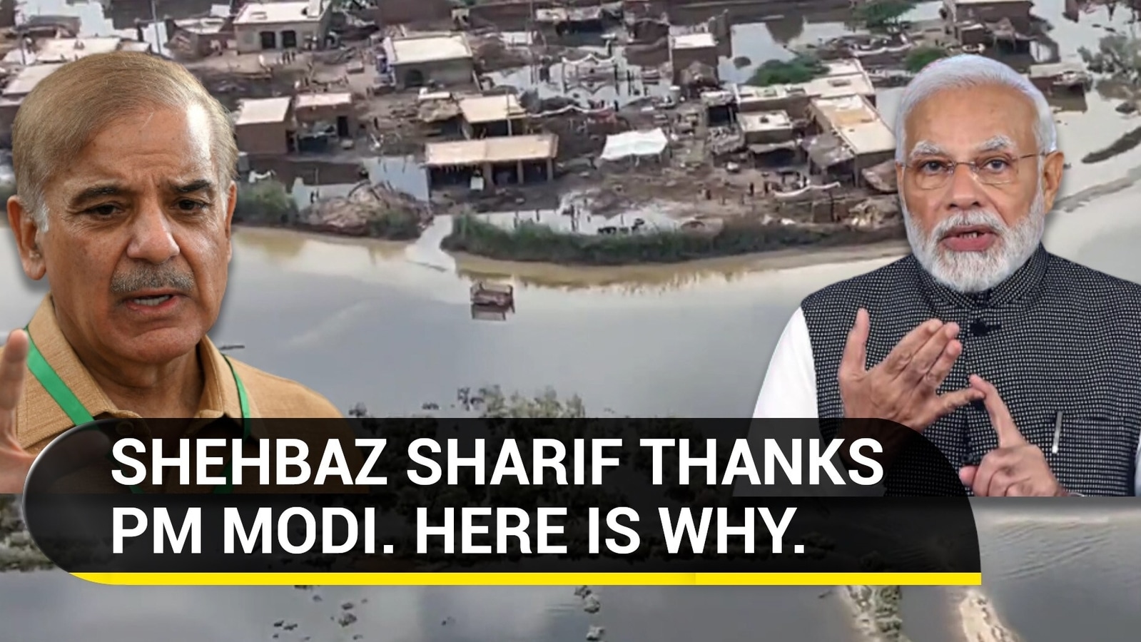 Pak PM Shehbaz Sharif writes to PM Modi on flood message; ‘Thank you ...