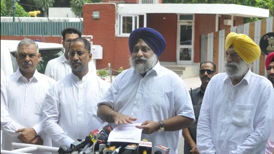 Punjab Police SIT summons Sukhbir in Behbal Kalan firing case on September 6 - Hindustan Times