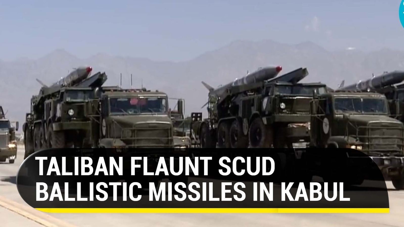 Taliban display Soviet-era Scud ballistic missiles to celebrate U.S ...