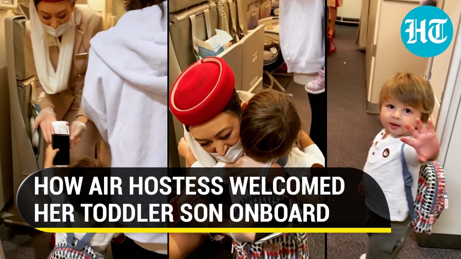 'Biggest VIP Ever': Emirates Air Hostess welcomes her son onboard ...
