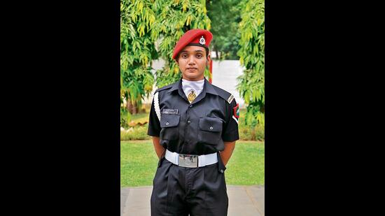 Indian Armys Women Military Police Marching Ahead To Pen An