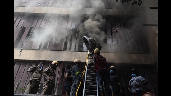 Lucknow hotel fire: ‘Woodwork fed flames, iron structures hindered us ...