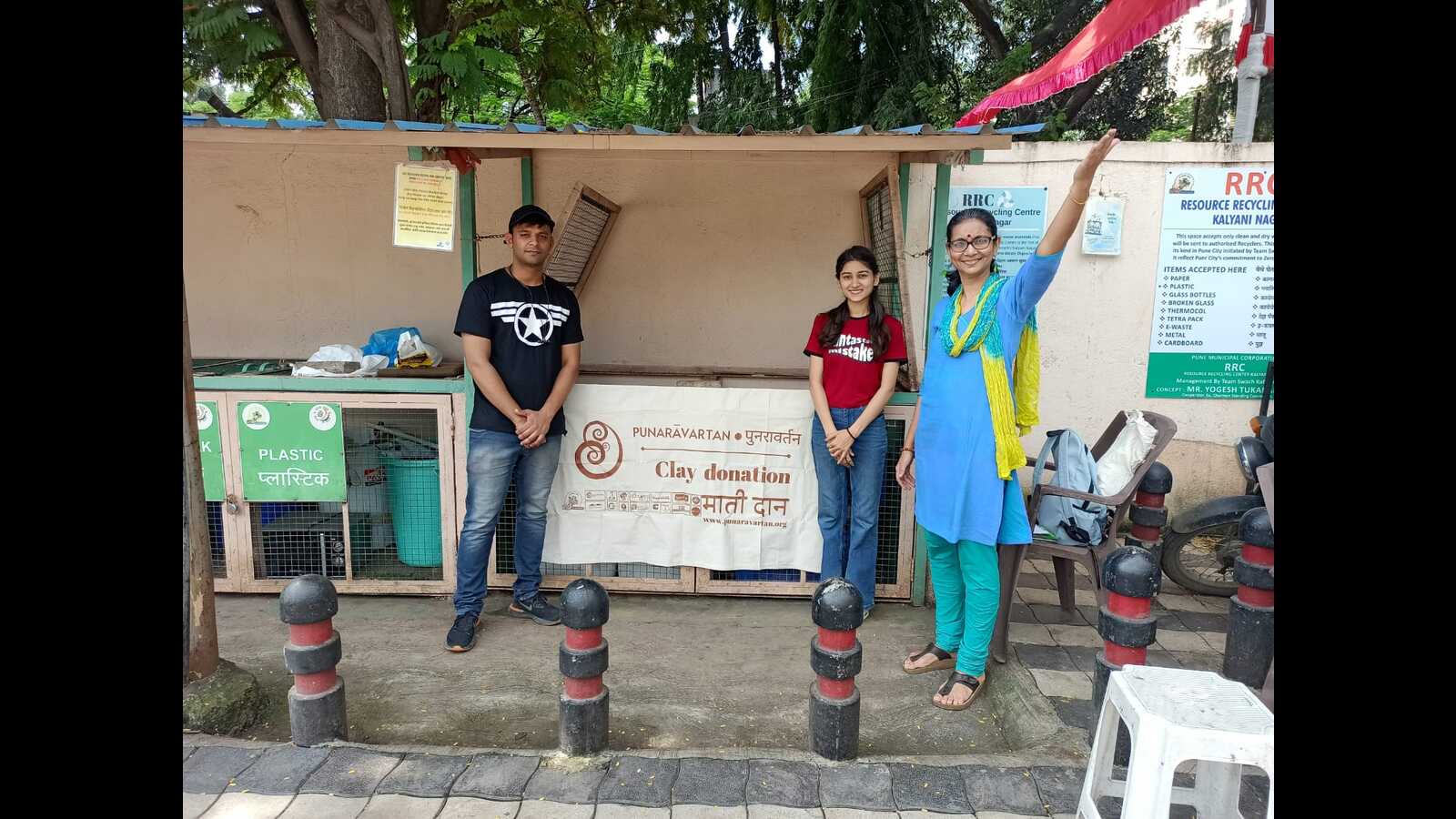 Campaign launched in Pune to collect clay sludge from Ganpati idols for ...