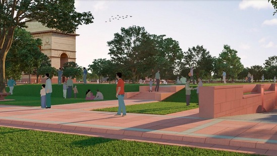 Here's how the refurbished Central Vista Avenue looks like, set to open ...