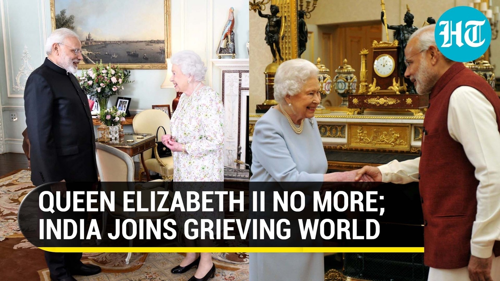 PM Modi 'pained' at the death of Queen; Condolences pour from across ... PM Modi 'pained' at the death of Queen; Condolences pour from across ...