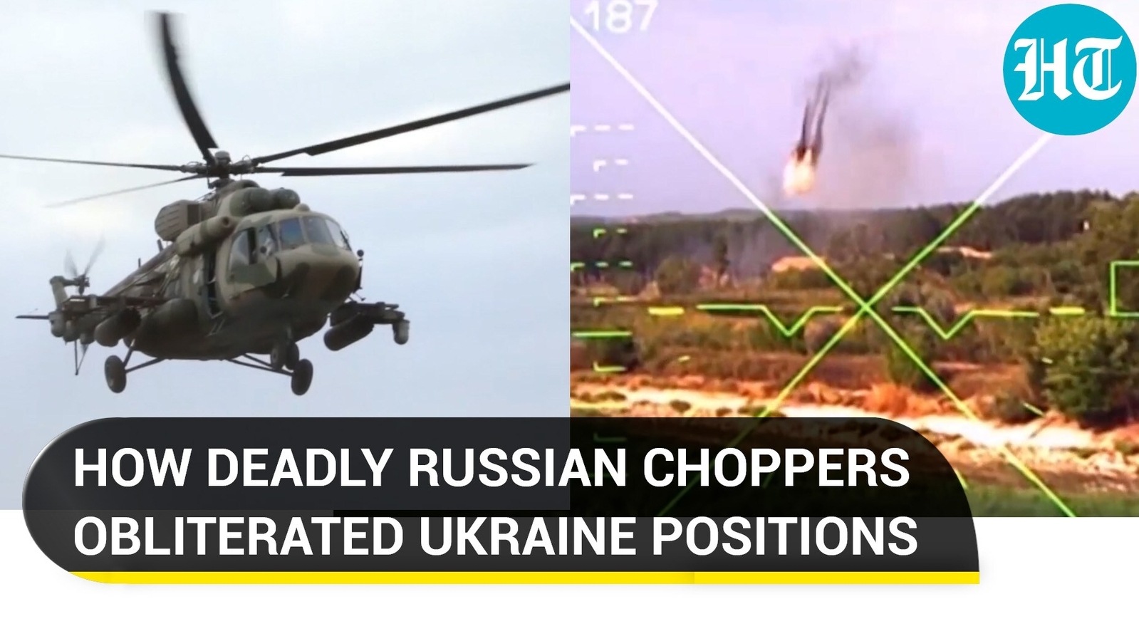 Putin's deadly Mi-8MTV-5 & Ka-52 choppers destroy Ukraine Army's ...