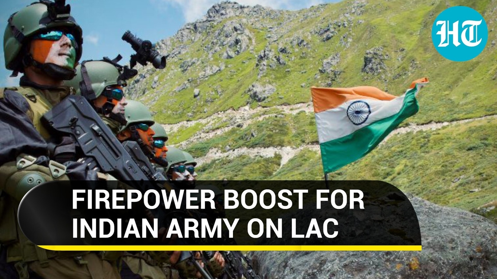 Indian soldiers deployed on LAC get deadly assault weapons to counter ...