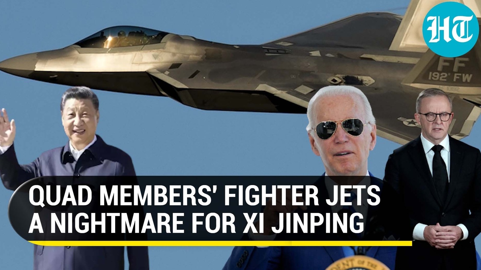 QUAD unnerves China, U.S F-22 Raptors team up with Australian F-35 ...