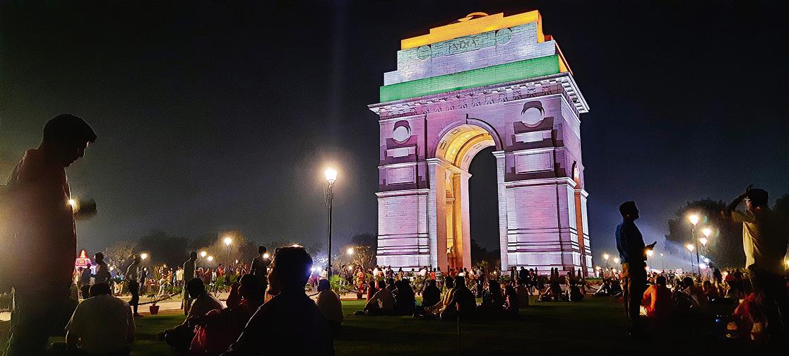 Day after formal event, revellers rush back to Delhi’s favourite public ...