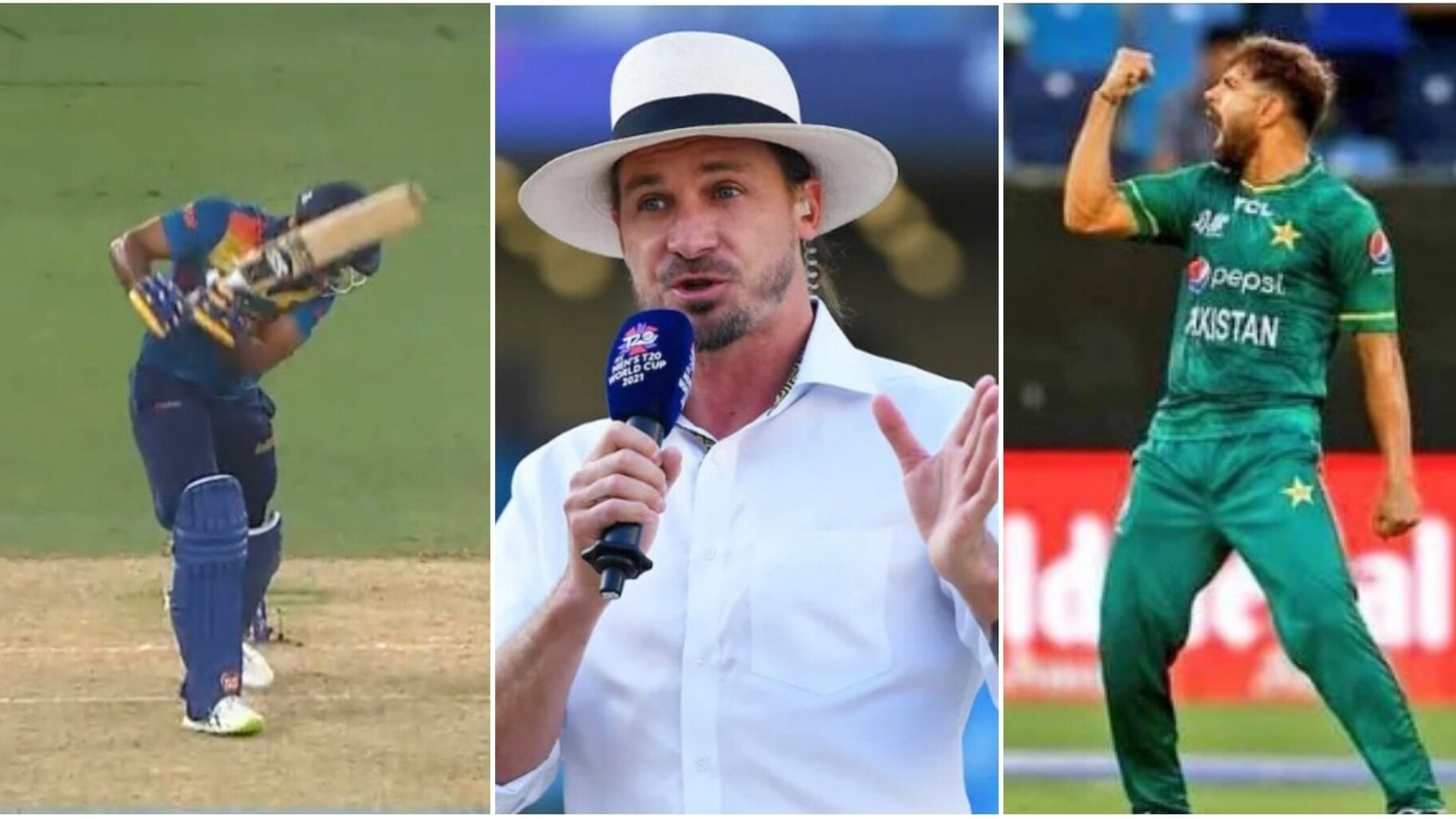 Dale Steyn drops epic reaction after Haris Rauf cleans up SL batter ...