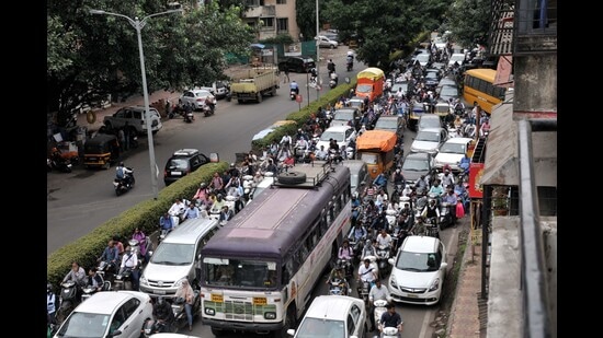 Now, a bridge connecting Suncity road and Karvenagar to ease traffic ...
