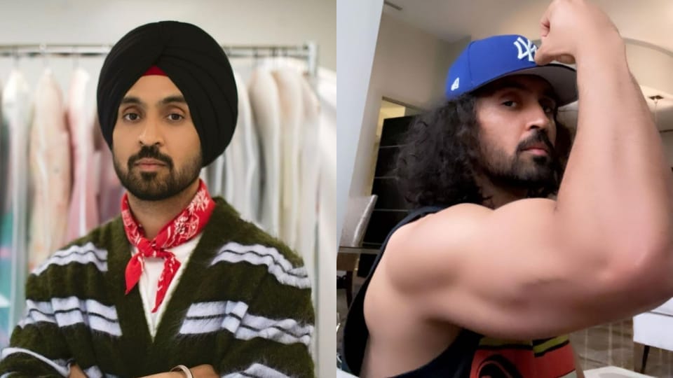 Diljit Dosanjh leaves fans in awe as he shares new pic of his biceps ...