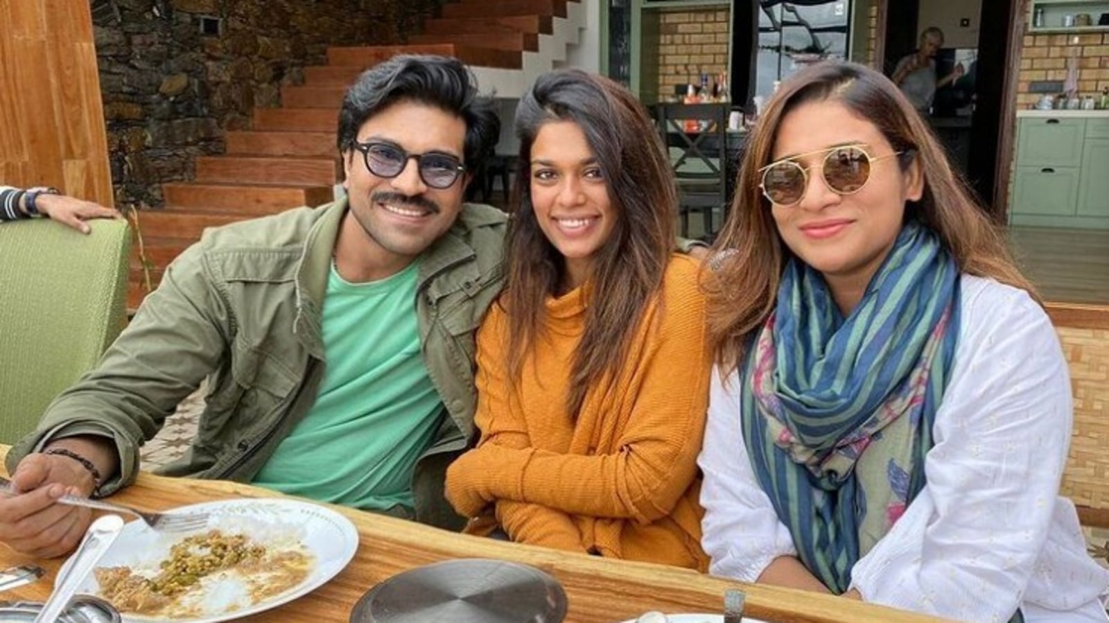 Chiranjeevi is an excited father as Ram Charan spends time with sisters ...