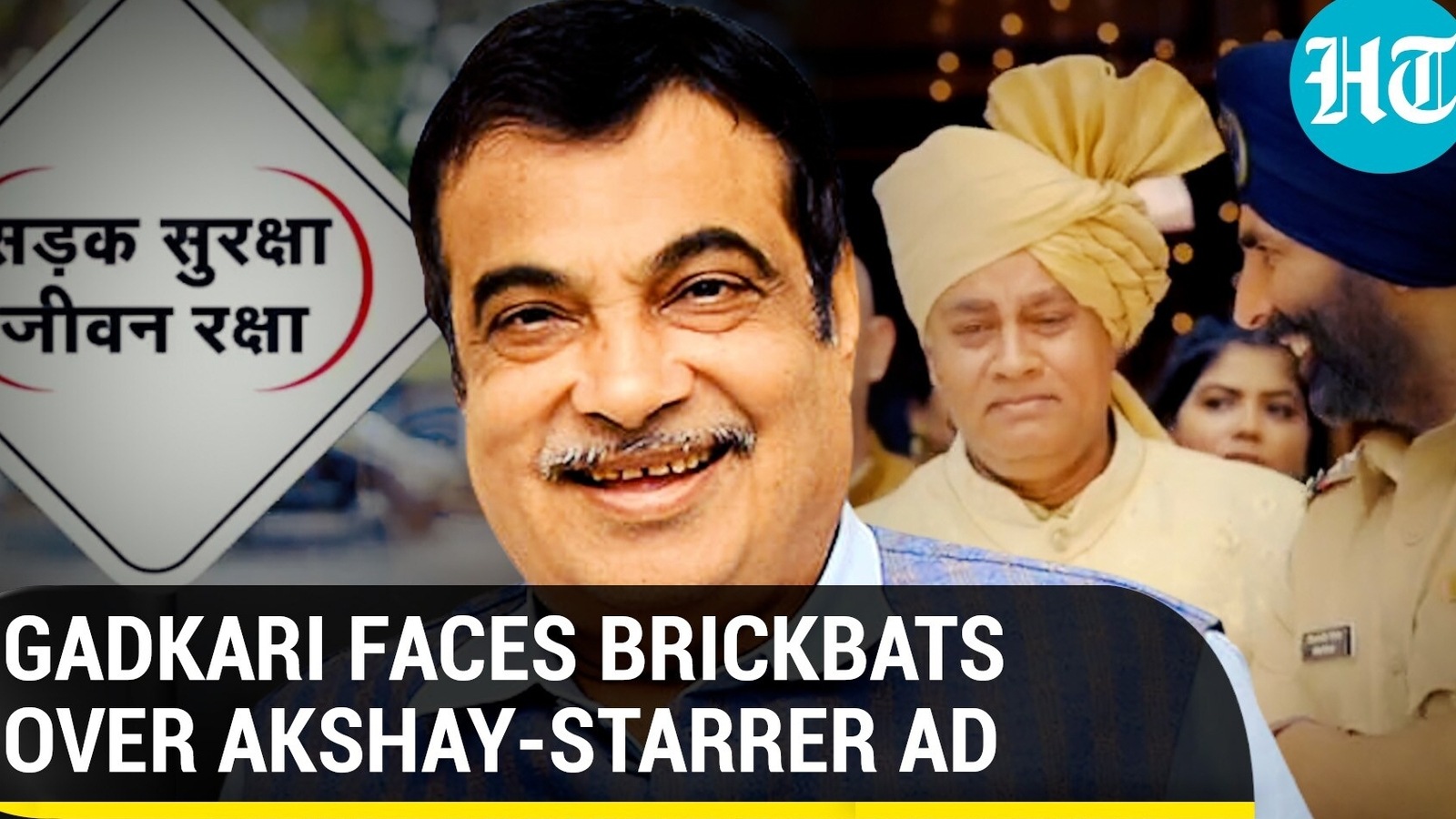 'Problematic': Nitin Gadkari trolled for 6 air bags ad featuring Akshay ...