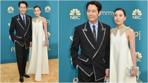 Emmys 2022: Squid Game cast attend the Emmy Awards 2022, Jung Ho-yeon ...