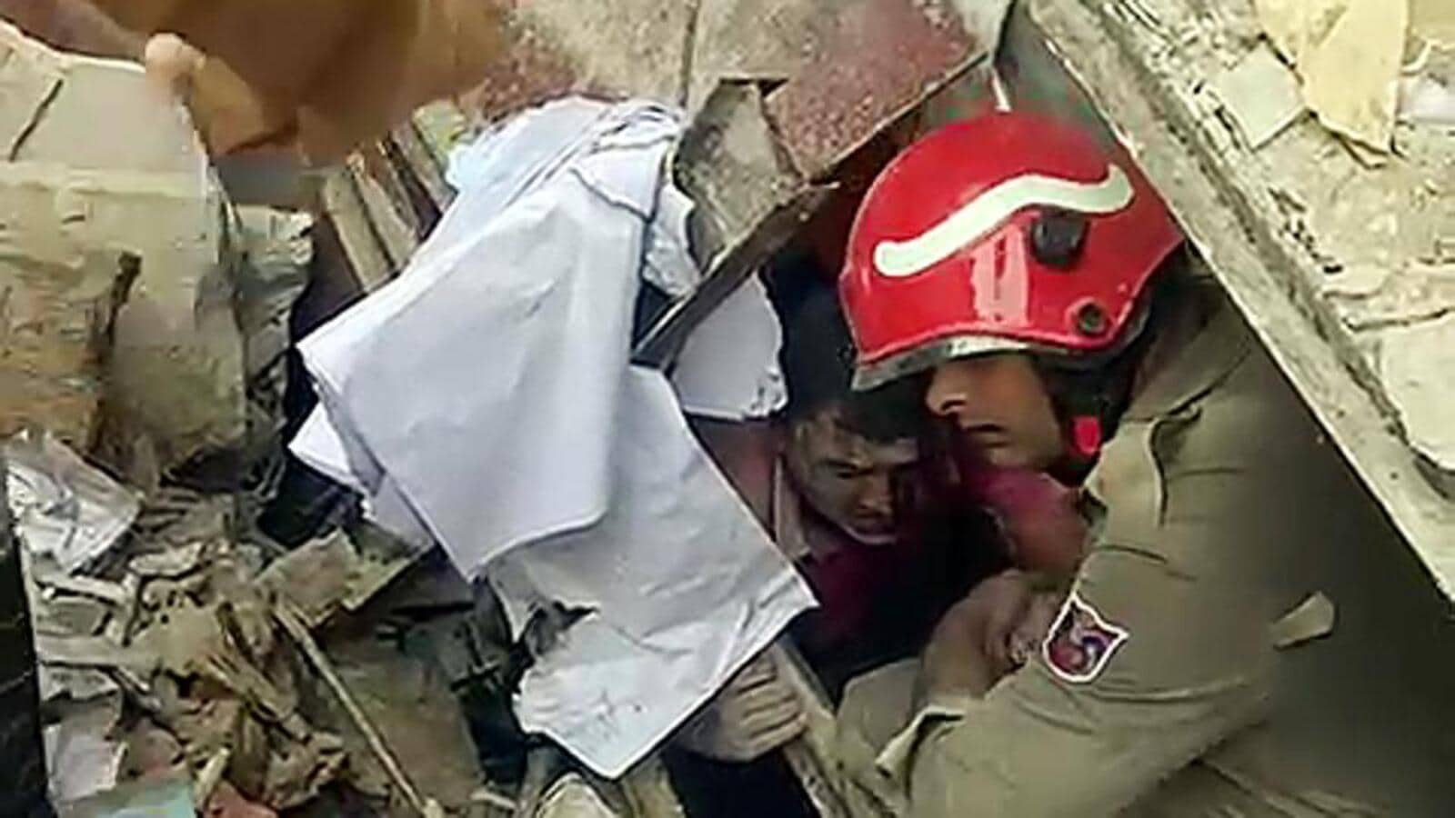 2 killed, 7 injured after building collapses in Delhi’s Johripur ...