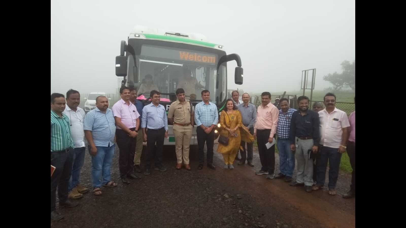 PMPML e-bus service to start at Kas Plateau, commuters criticise ...