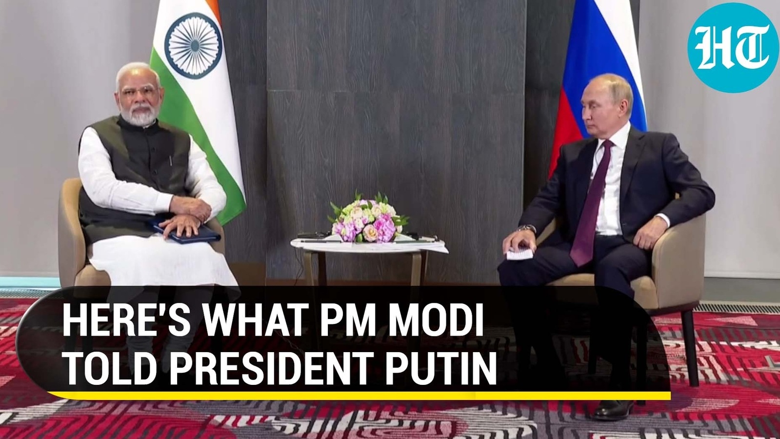 'India-Russia always together': PM Modi tells Putin on SCO meet sidelines | Hindustan Times