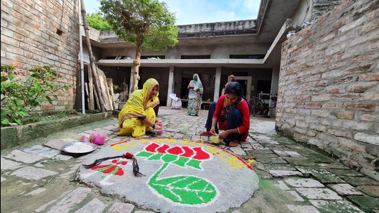 Rangoli, ‘kheer’, ‘poori’: Adopted village to celebrate PM Modi’s ...