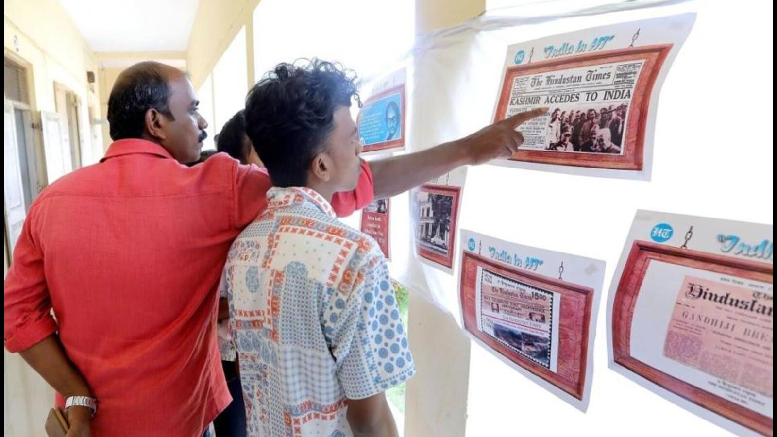 Kerala College Organises Exhibition On Ht To Show Media Role In Freedom