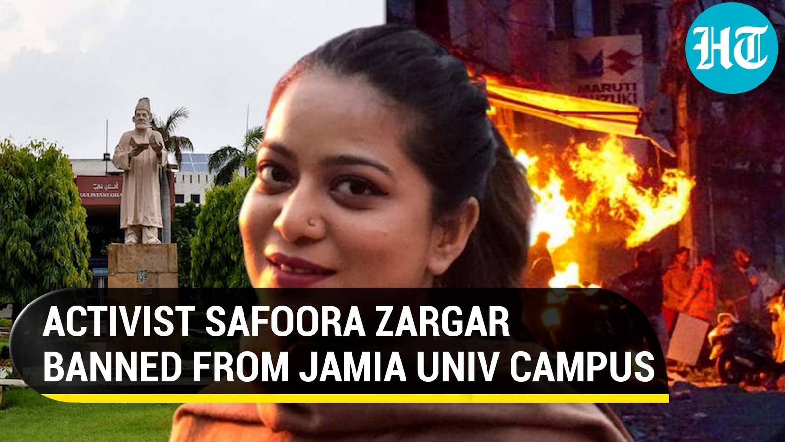 Jamia Univ bans Safoora Zargar, ex-student was jailed in Delhi riots ...