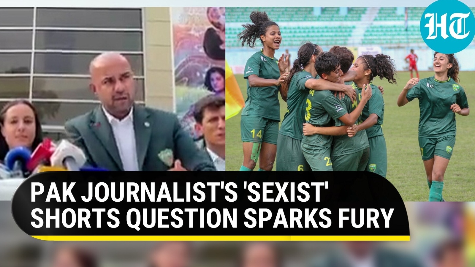 Pak reporter objects to women football team's outfit, faces netizen's ...