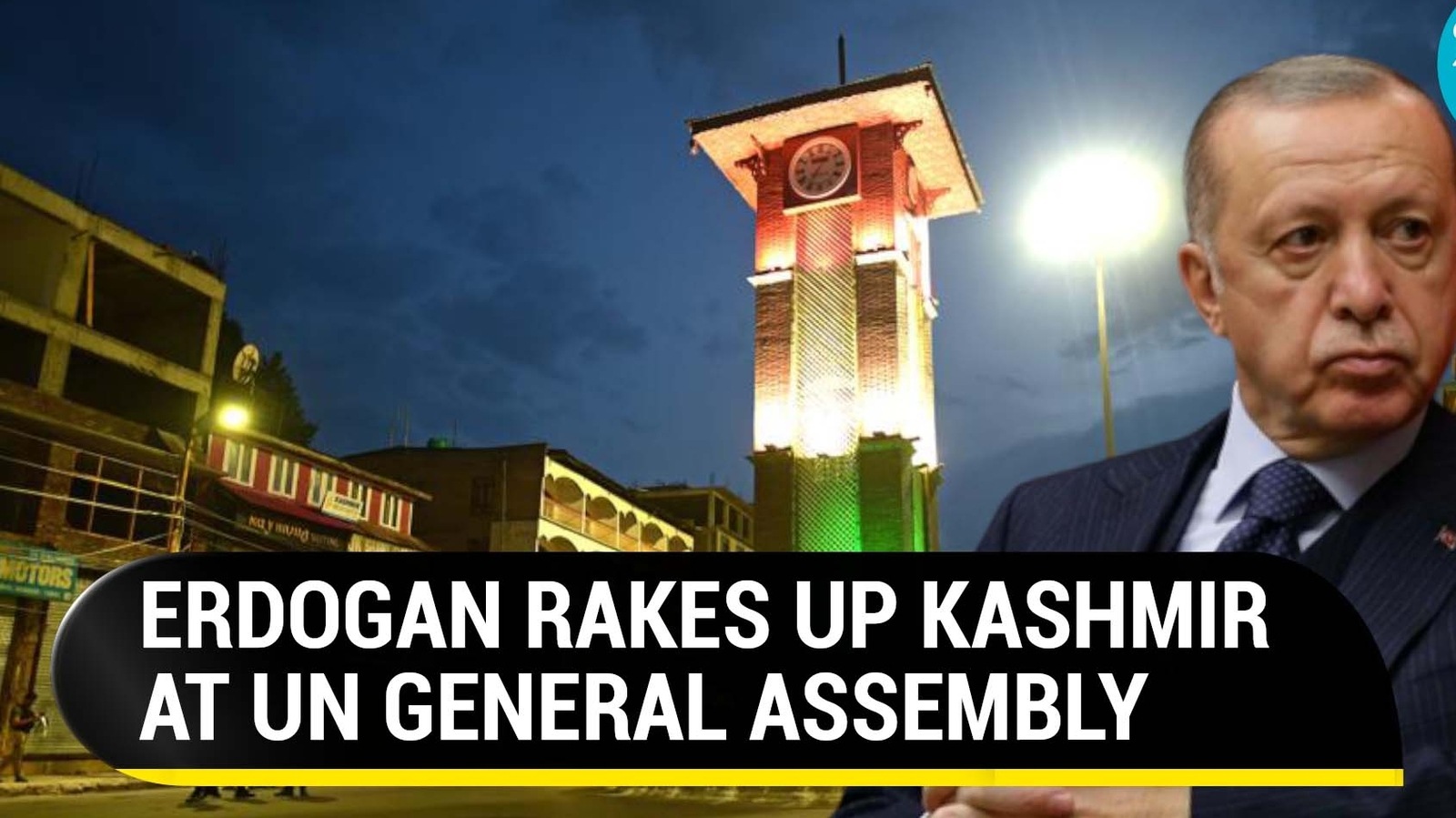 Erdogan talks Kashmir at UNGA days after meeting PM Modi in Samarkand ...