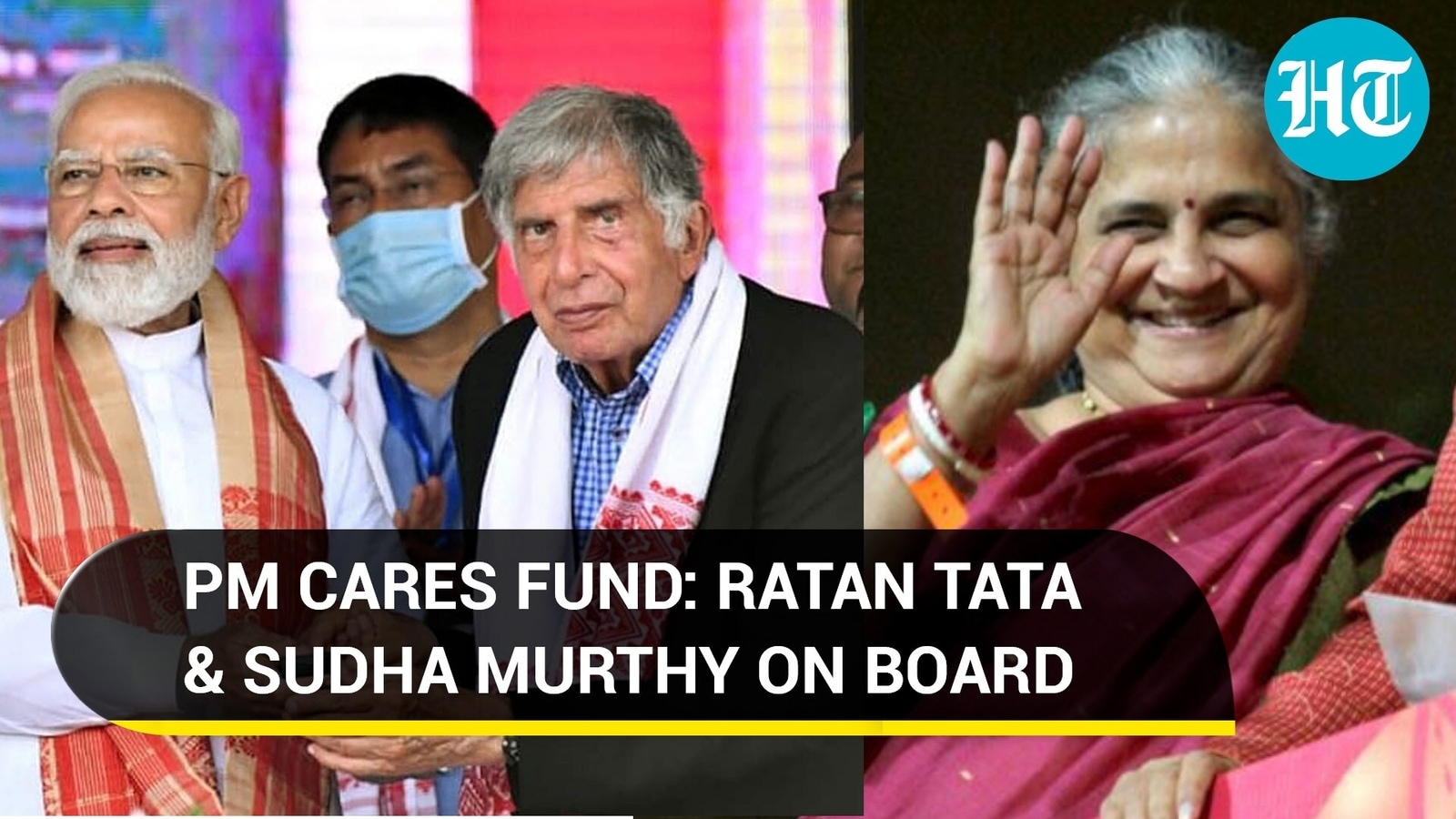 Modi welcomes Ratan Tata, Sudha Murthy as new trustee & advisor of PM ...