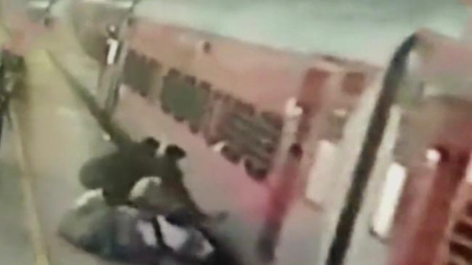 Watch | Cops save man from slipping onto track as train passes by on TN ...