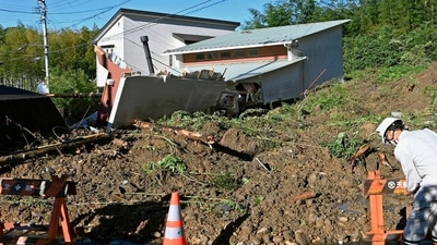 One killed in landslide as typhoon Talas nears Japan, second this week ...