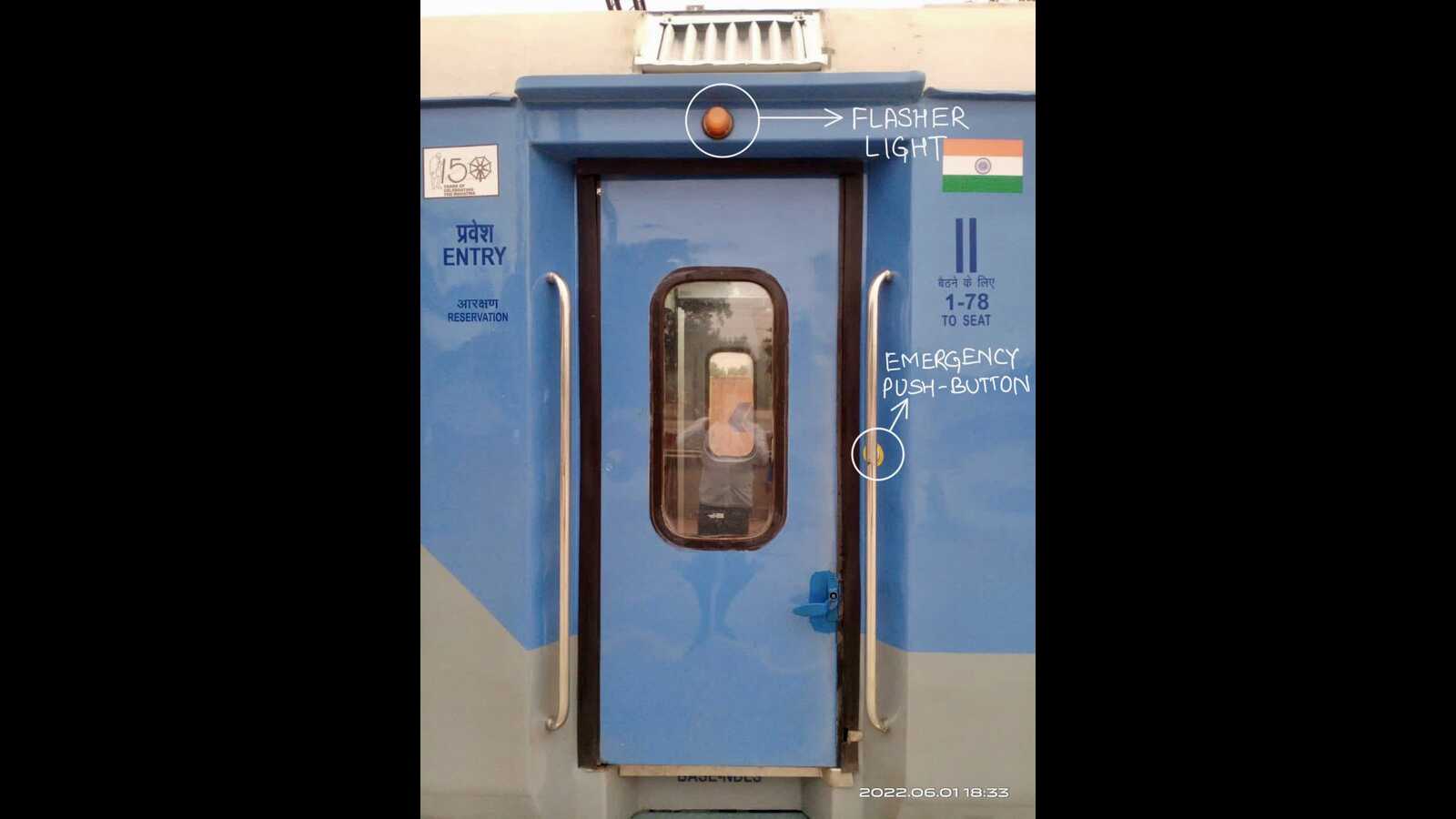 New Delhi-Kalka Shatabdi Express gets automatic doors | Hindustan Times