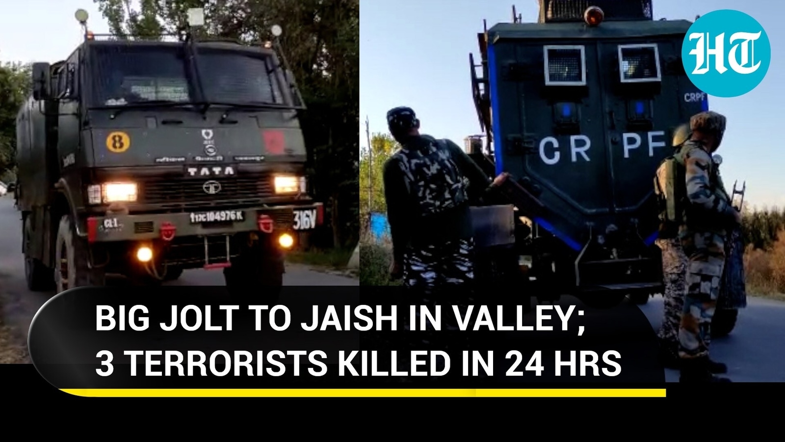 J&K: Three Jaish terrorists killed in twin Kulgam encounters; Big win for forces | Hindustan Times