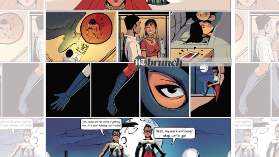 HT Brunch Comics: Badass beti | Hindustan Times