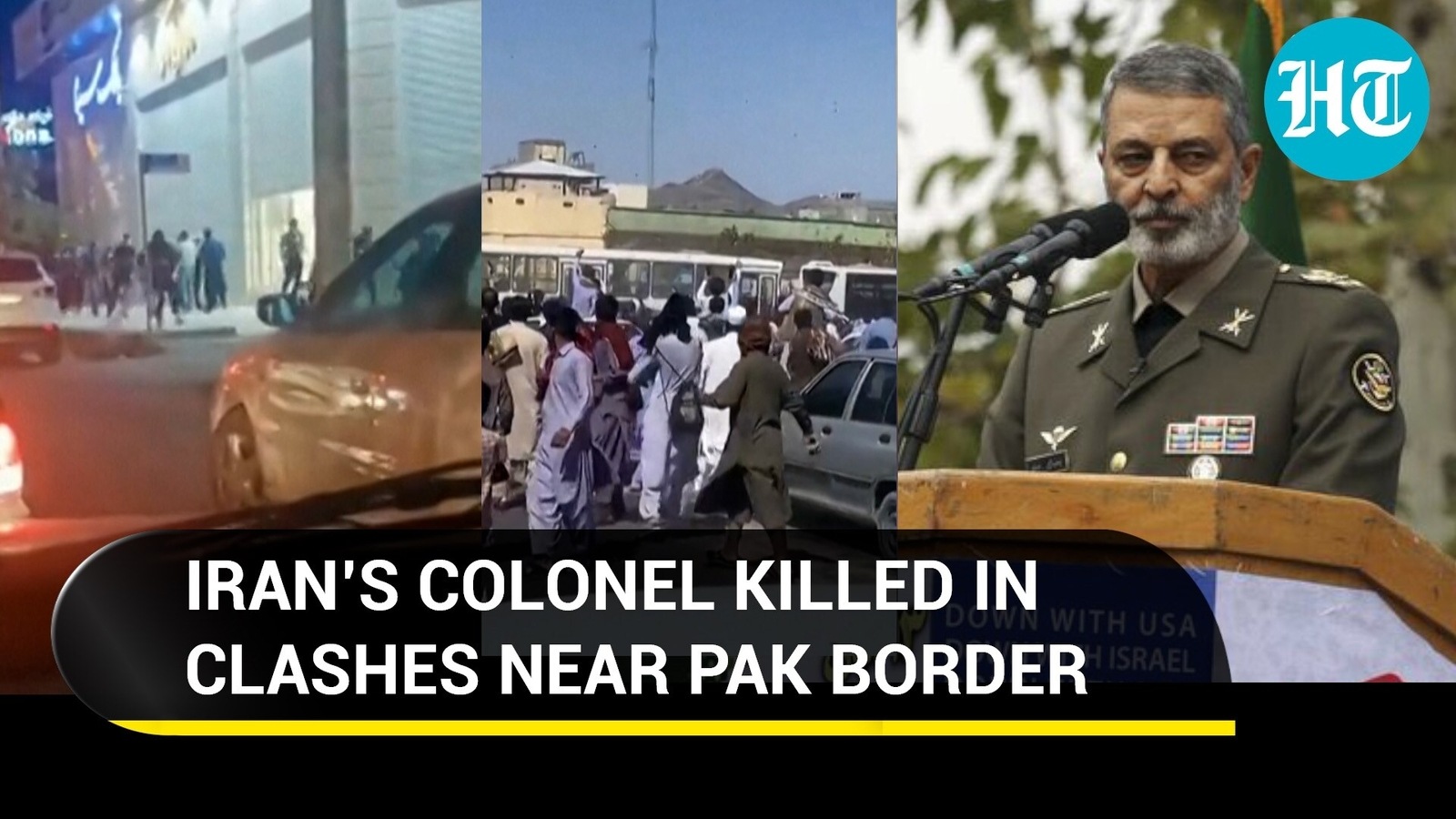 Iran's IRGC colonel, 18 killed in clashes at Pak border amid anti-Hijab ...