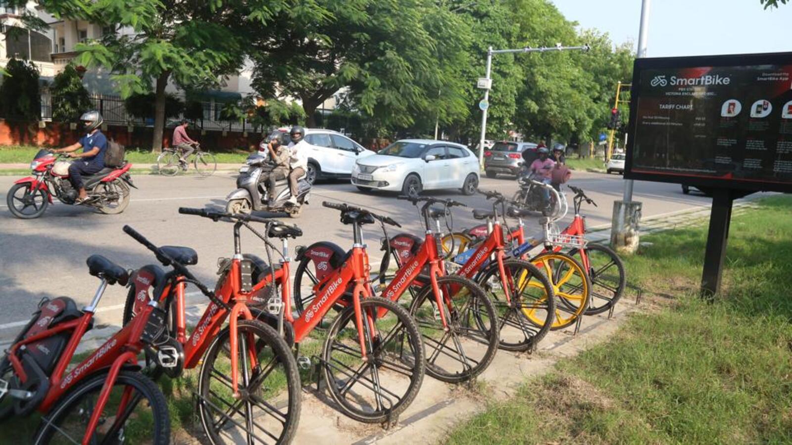 Chandigarh: Vandals putting public bike sharing project out of action ...