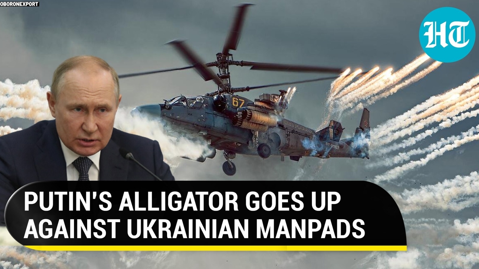 Russian Ka-52 Alligator v/s Ukrainian shoulder-fired anti-aircraft ...