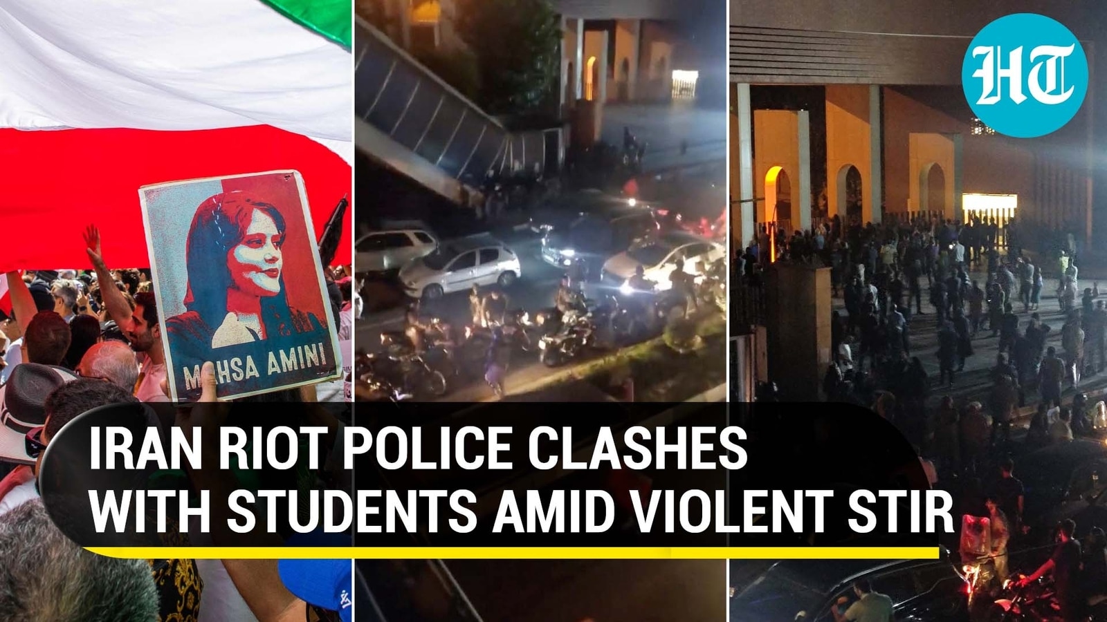 Iran’s riot police chase Sharif Univ students with guns amid anti-Hijab ...