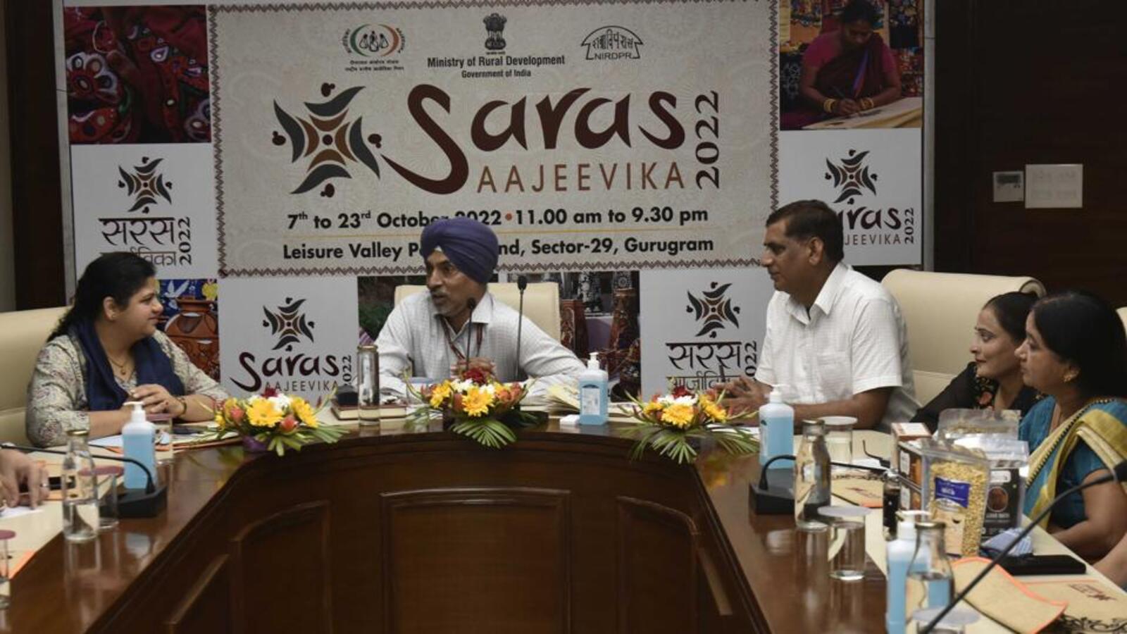 Saras Ajeevika Mela to be held in Gurugram from October 7-23 ...