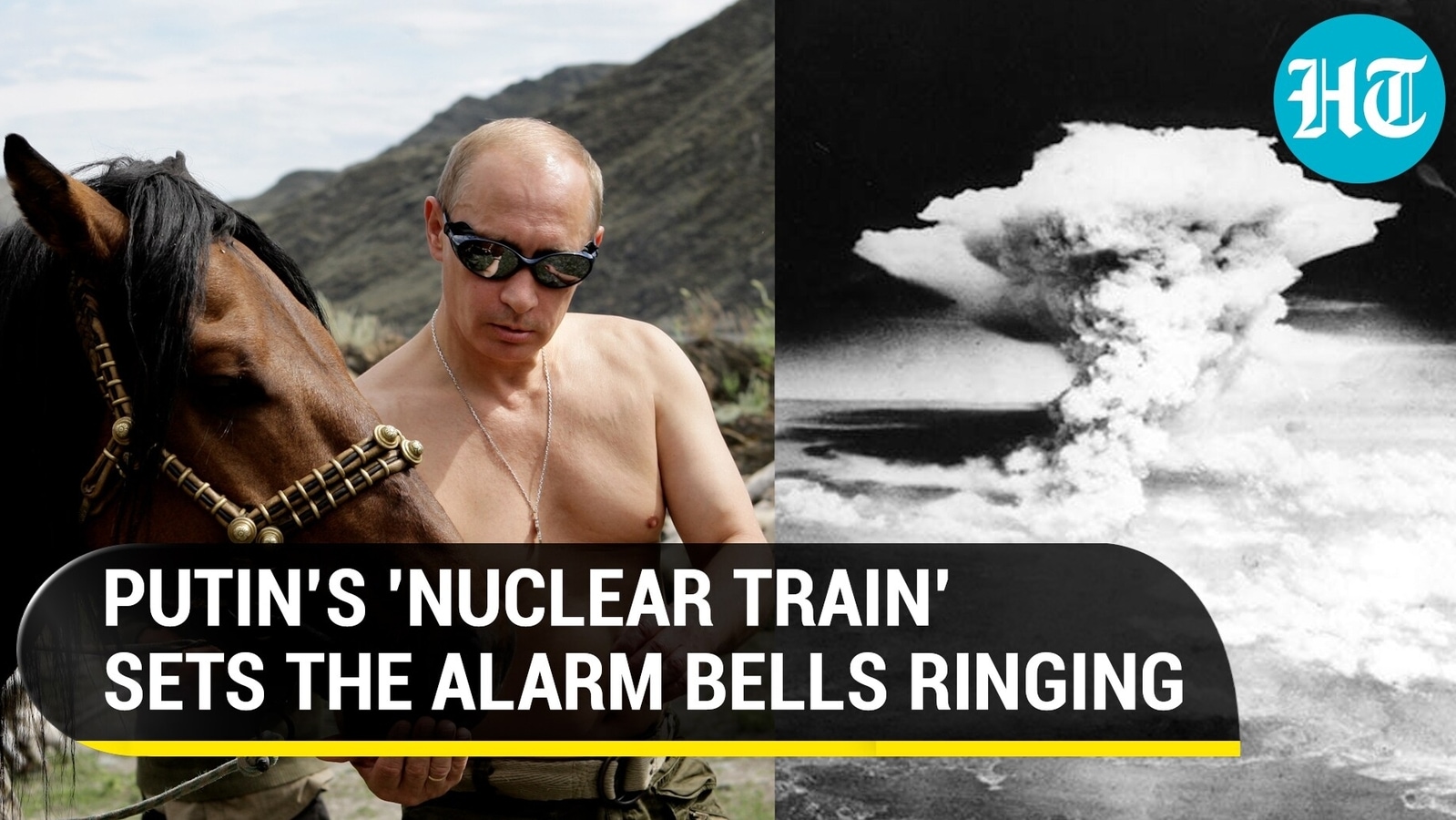 Putin orders nuclear military train to the front line | 'Doomsday' sub ...