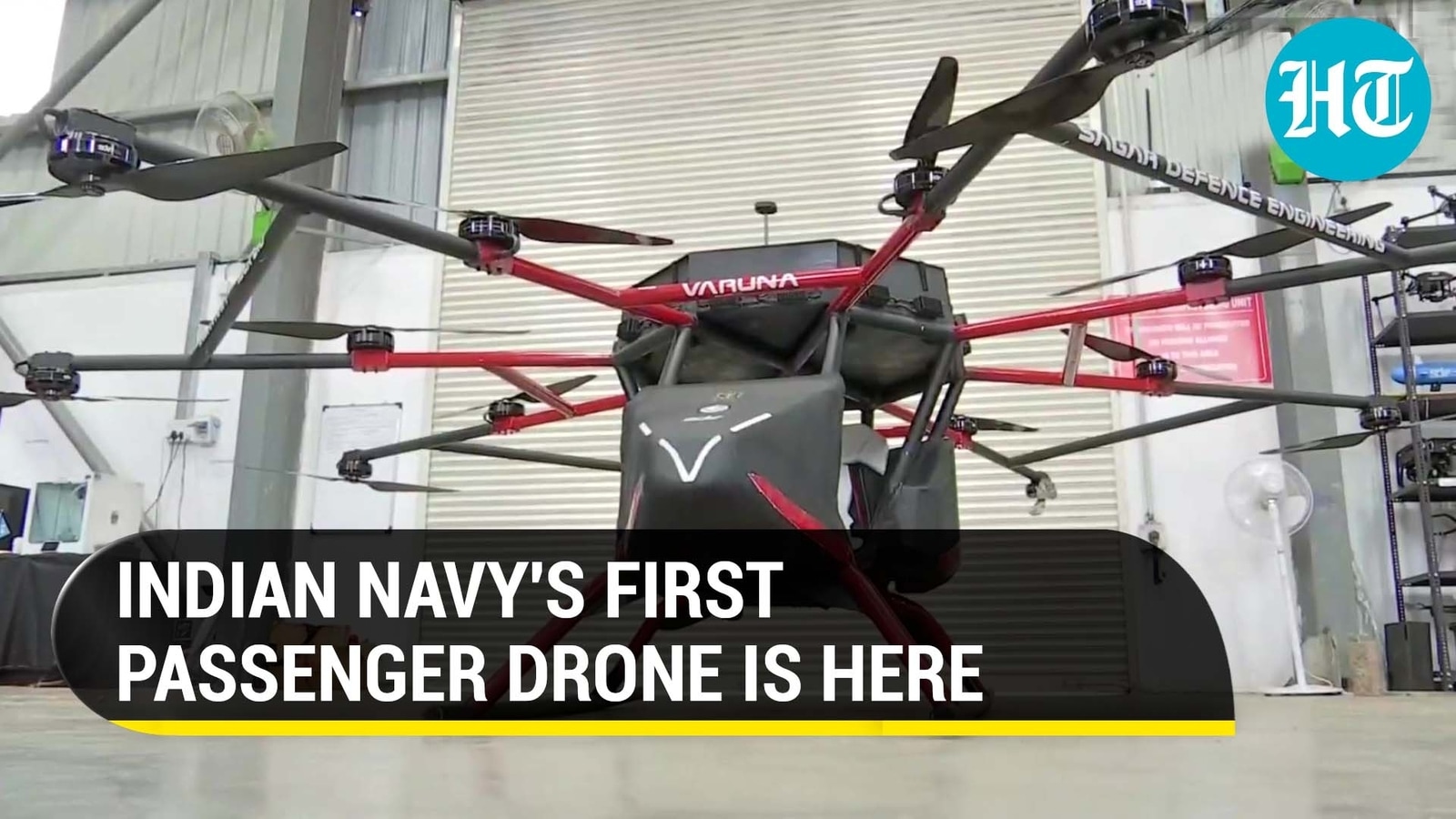 Indian Navy's 'Varuna' passenger drone unveiled, to be inducted soon ...