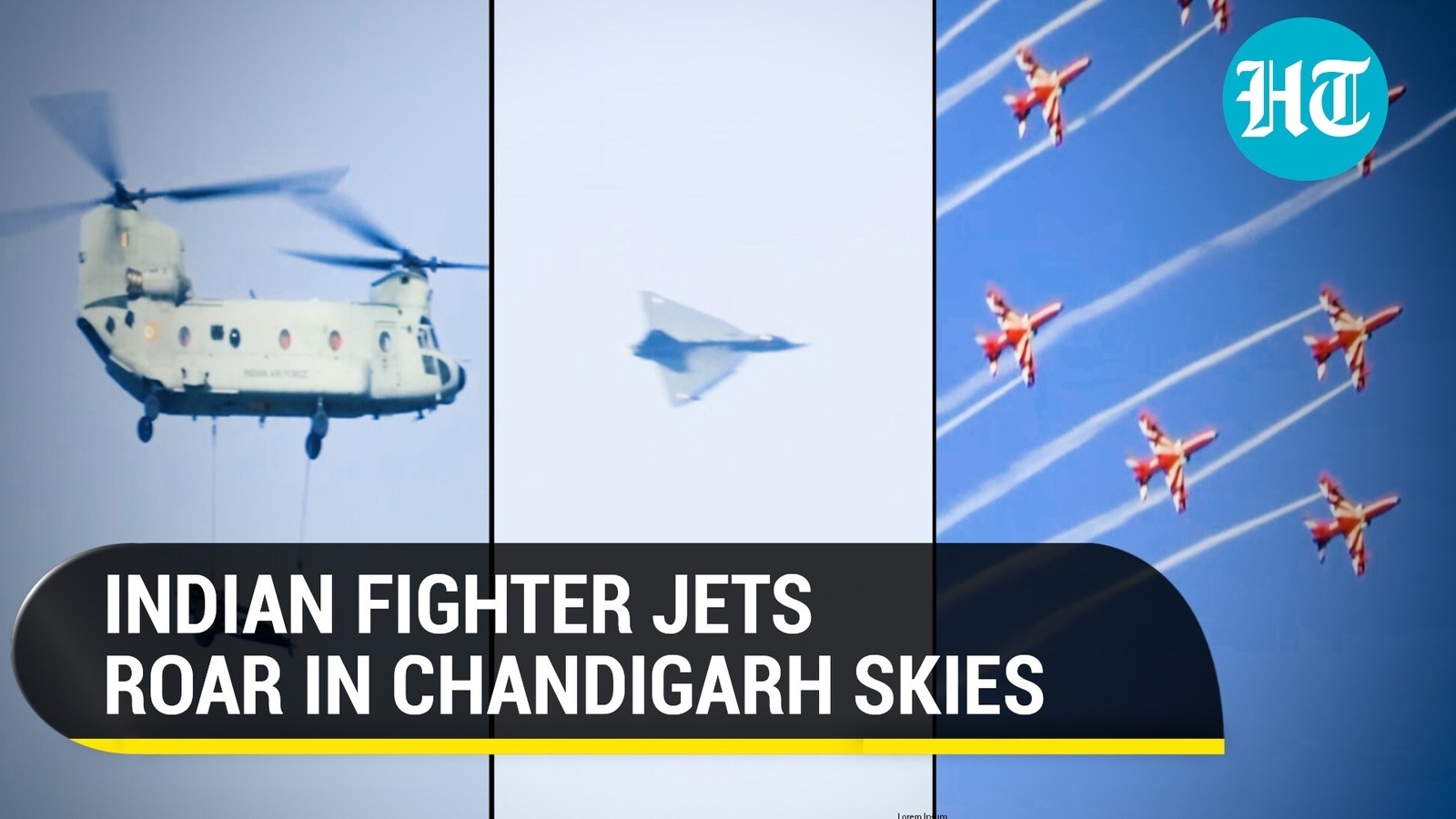 Indian Rafales roar above Chandigarh; Fighters, choppers gear up for ...