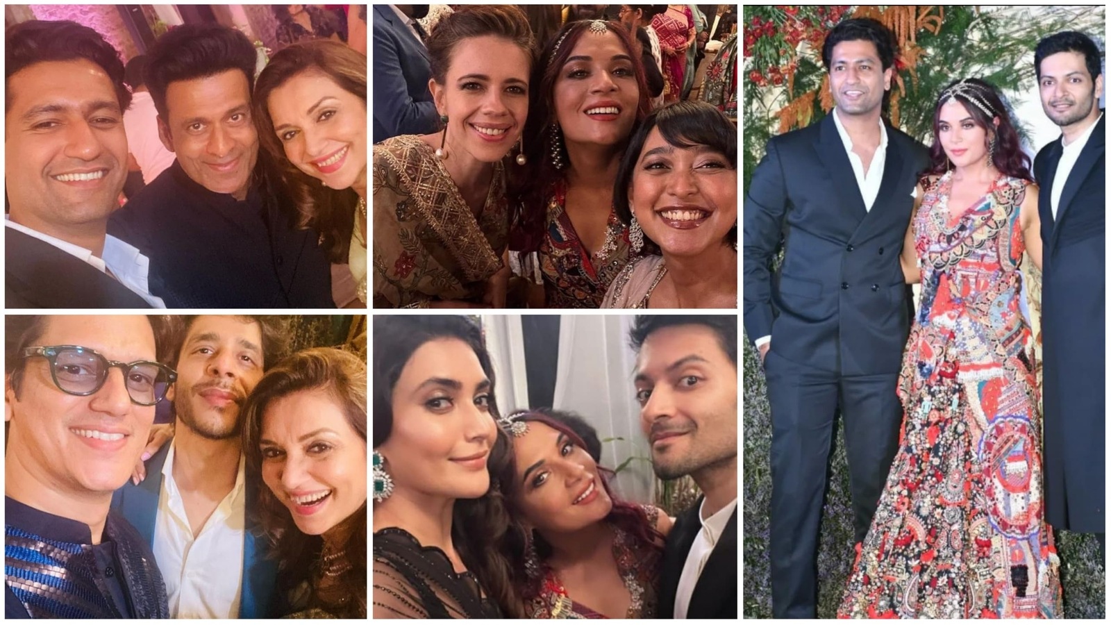 Richa Chadha-Ali Fazal Mumbai reception: Fukrey gang reunites; check ...
